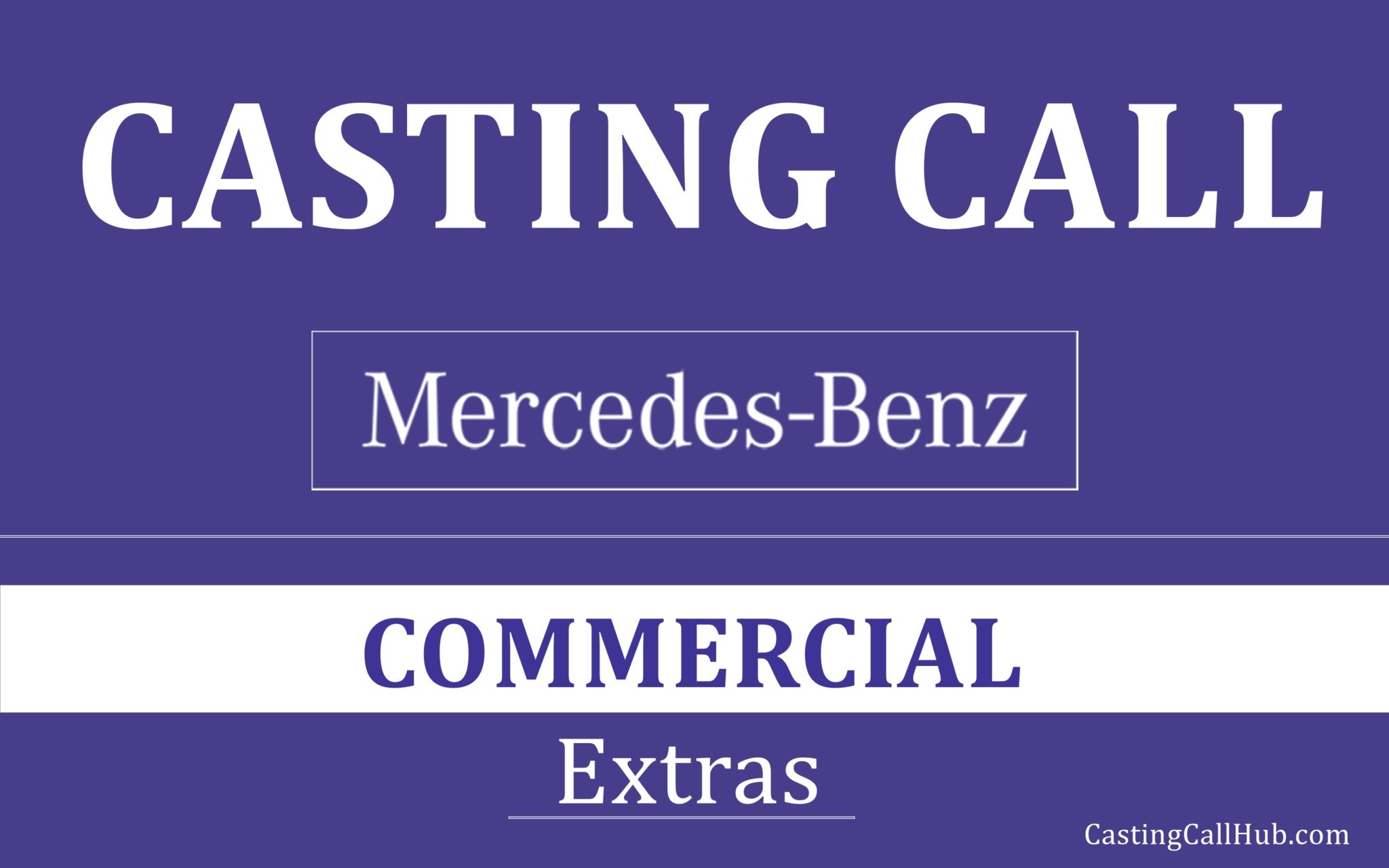 Mercedes Benz Commercial - CastingCallHub.com